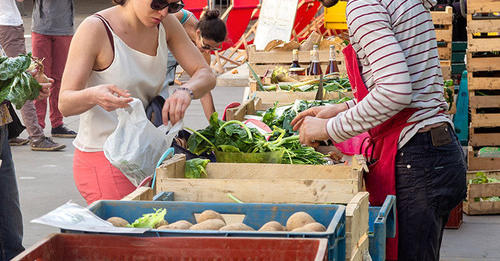 Marché bio | CENTQUATRE-PARIS